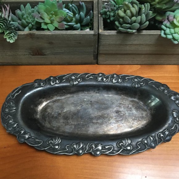 Dining | Vintage Silver Serving Dish | Poshmark